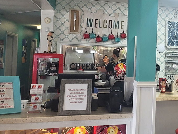 The command center where breakfast dreams meet credit card realities &ndash; worth every penny.