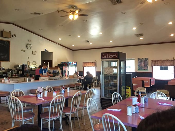 The dining room at Mary's doesn't need fancy decor&mdash;it lets the clinking of forks and genuine laughter provide the ambiance.