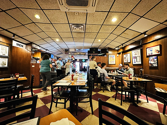 The dining room buzzes with the energy of satisfied customers who know they've found something authentic in a world of culinary trends.