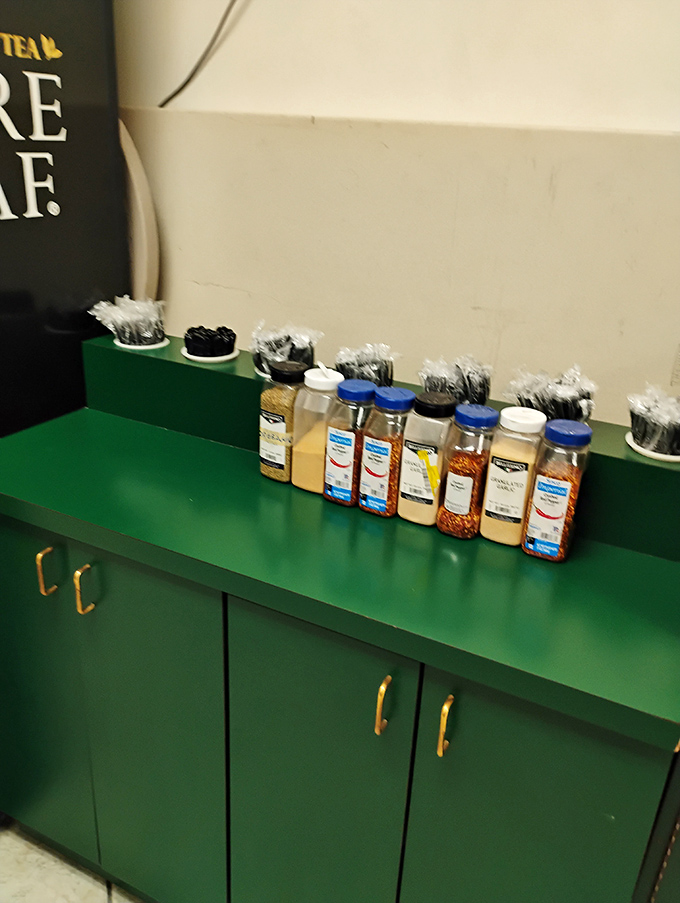 The spice station&mdash;where flavor magic begins. These unassuming jars hold the secret weapons that transform good food into unforgettable food.