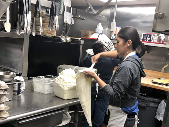Kitchen staff working in harmony - the unsung heroes making every meal memorable.