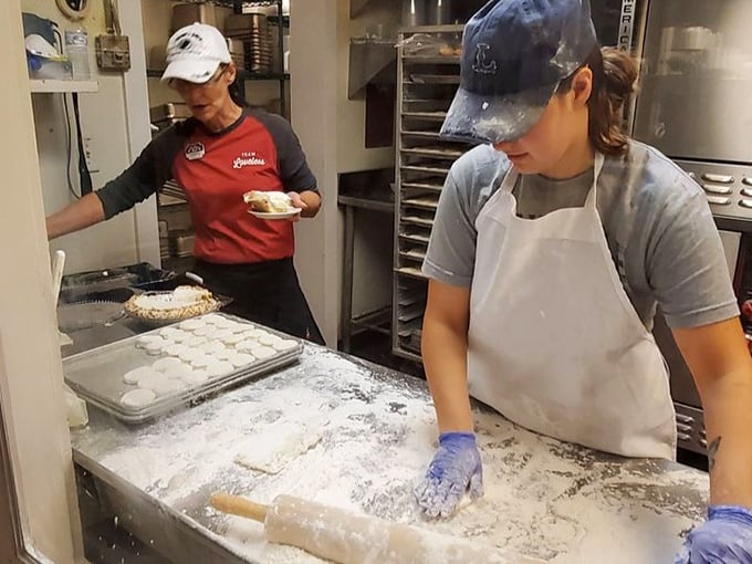 Flour-dusted hands crafting biscuits with practiced precision&mdash;this is the art gallery Nashville doesn't charge admission for.