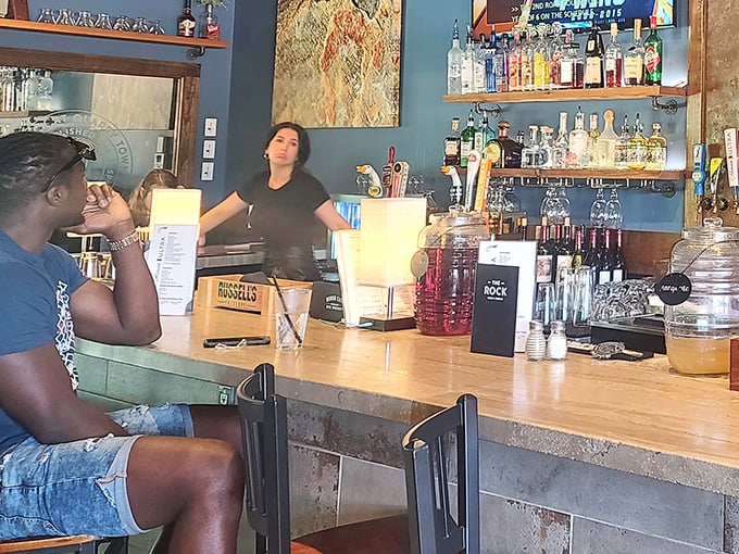 The front lines of flavor &ndash; where orders are taken and culinary dreams begin their journey to your table.