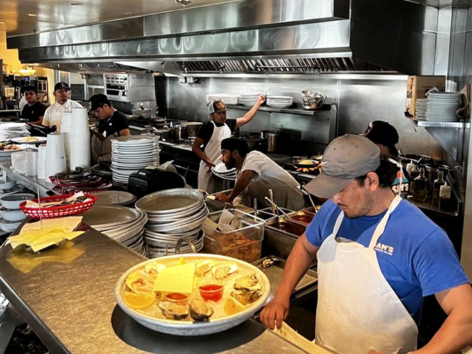 Behind every perfect seafood dish is a team of dedicated chefs who know exactly what to do with the morning's catch.