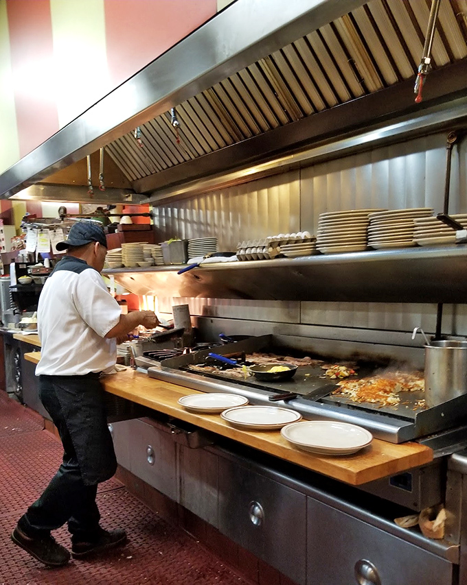 The choreographed ballet of short-order cooking&mdash;where timing is everything and the griddle is both canvas and stage.