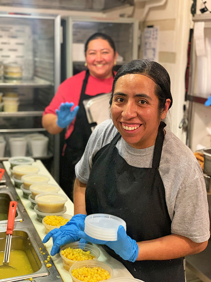 Behind every perfect plate is a team of dedicated kitchen magicians, crafting comfort food classics with practiced hands and warm smiles.