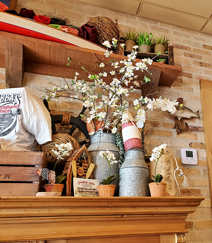 Coastal charm without trying too hard – these simple decorative touches say "yes, we're by the water" without shouting it.