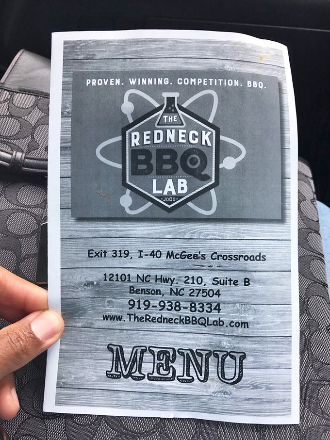 The menu brochure that's worth its weight in gold. Like a treasure map, it guides you to culinary riches at Exit 319.