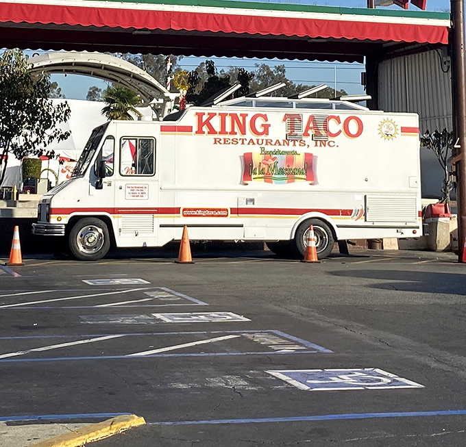 The King Taco truck&mdash;where the magic happens on wheels. Mobile deliciousness that brings the kingdom to you.