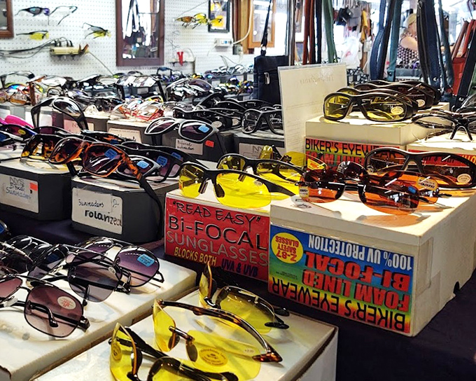 Sunglasses for miles—because in Florida, eye protection is as essential as your opinion on which beach has the best sand.