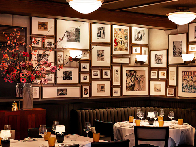 The gallery wall of memories serves as both d&eacute;cor and conversation starter&mdash;each frame holding a story that pairs perfectly with a medium-rare ribeye.