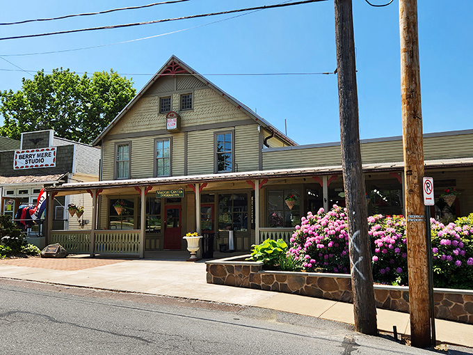 Those Eagles Mere cottages huddle together like old friends sharing secrets.