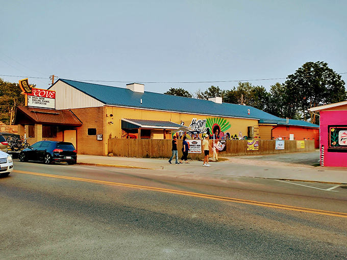 Nature's own light show appears after the storm, painting hope across small-town America's enduring spirit.