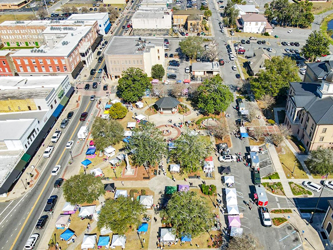 Lake City's main street offers a Mayberry-esque escape where every storefront has personality.