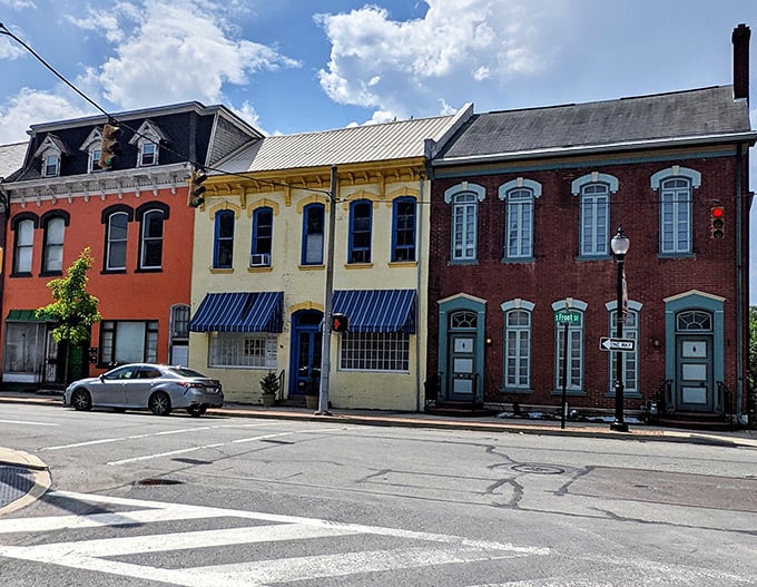 Lewisburg's downtown buildings stand shoulder-to-shoulder like old friends sharing neighborhood gossip.