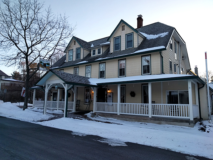 St. Marys stretches out under Pennsylvania skies like a cat in a sunny spot.