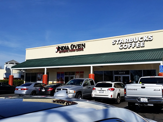 Sharing a shopping center with Starbucks, India Oven proves that the best cultural experiences often hide in plain sight.