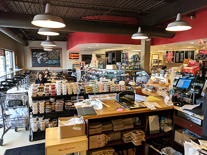 A deli wonderland where every direction you turn reveals another Italian treasure. Come hungry, leave with bags of goodies and zero regrets.