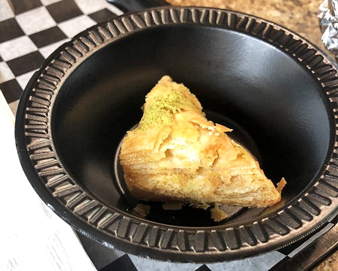 Baklava that strikes the perfect balance between honey-sweet and nut-rich. Your dentist won't approve, but your soul will.