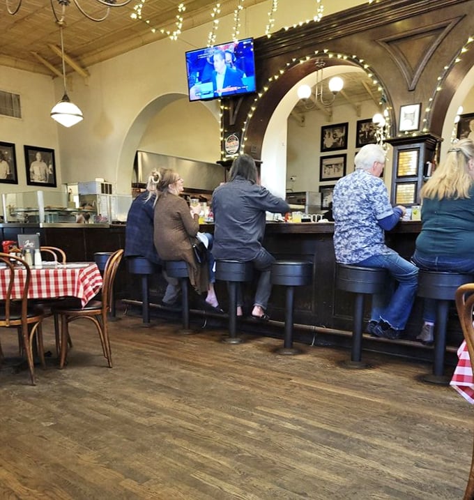 The counter seats&mdash;where solo diners become regulars and regulars become family. Some of Santa Barbara's best conversations happen right here.