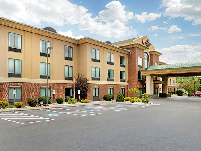 Modern accommodations welcome visitors to extend their Clearfield stay. After a day of exploration, there's something comforting about returning to contemporary comforts.