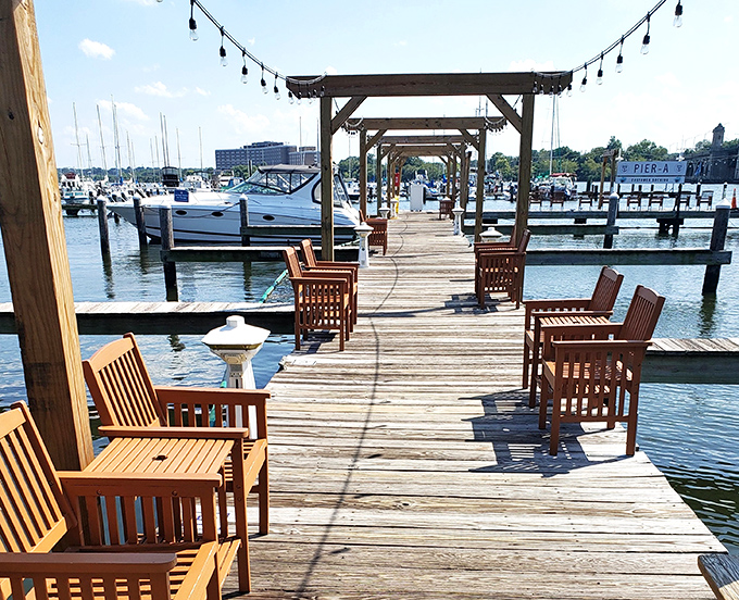 The dock at Nick's isn't just a place to tie up boats &ndash; it's the front porch of Baltimore's waterfront, inviting you to sit and stay awhile.