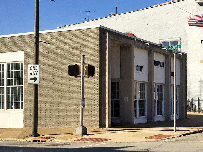 Boonville City Hall may be modest in size, but its central location at the corner of Locust Street speaks to accessible local government.