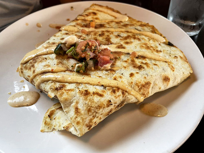 A breakfast burrito that understands morning hunger requires serious attention. Grilled to perfection with a side of house-made salsa. 