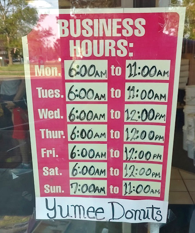 Childhood donut memories being made in real-time&mdash;powdered sugar mustaches are the badges of honor in this delicious rite of passage. 