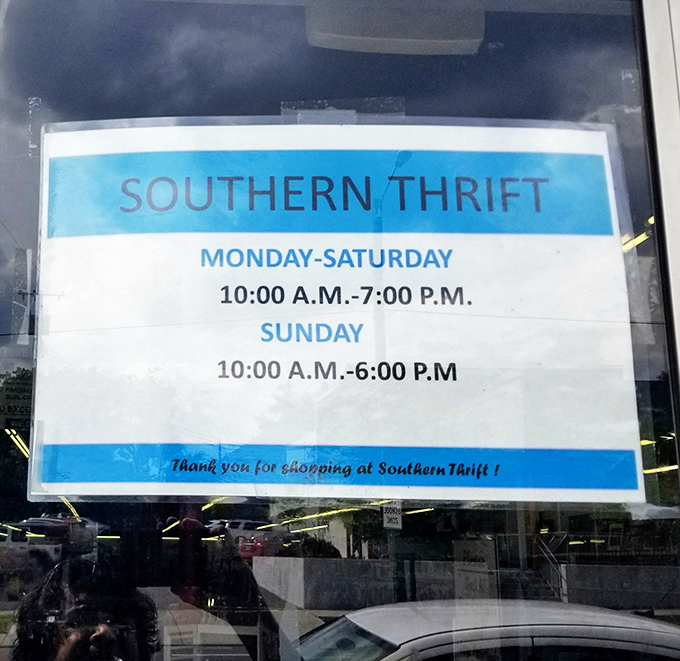 Open seven days a week because treasure hunting waits for no one. Those extended hours mean more chances to find that perfect something you didn't know you needed.