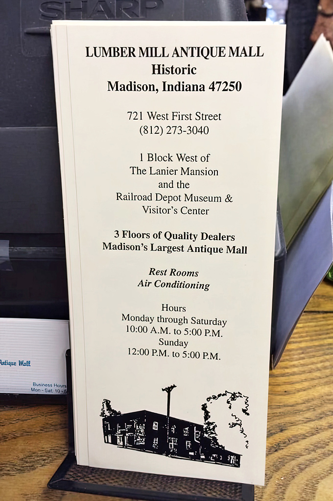 The details you need for your treasure-hunting expedition. Three floors of dealers? Clear your schedule and wear comfortable shoes&mdash;you're going to need the time.