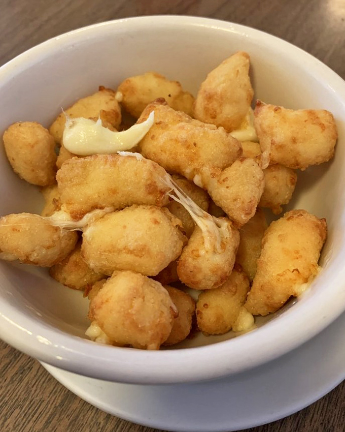 Wisconsin's beloved cheese curds, golden-fried to squeaky perfection&mdash;the state's official way of saying "vegetables are overrated."