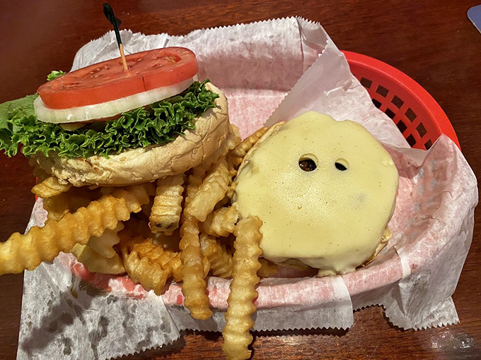The classic cheeseburger and fries &ndash; America's most perfect food pairing. Simple, unpretentious, and utterly satisfying to the last bite.