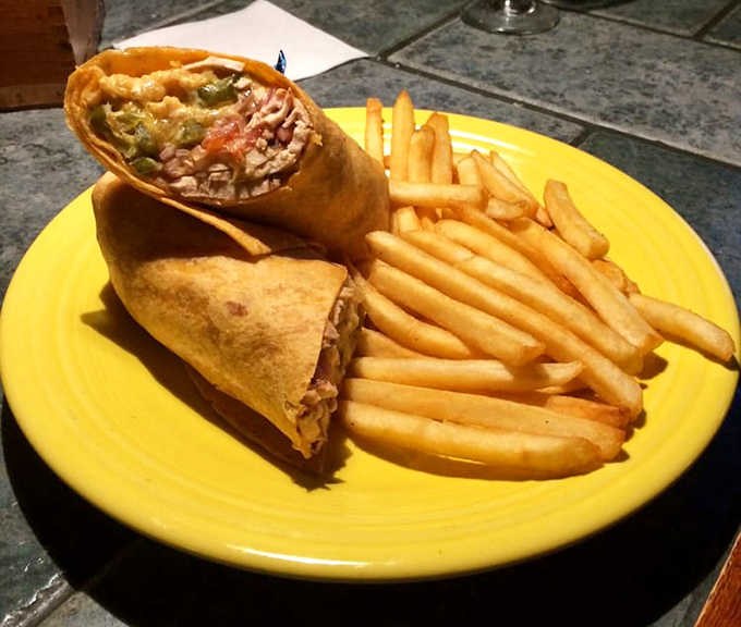 The Firecracker wrap brings the heat, wrapped up neat for those avoiding the wing mess.