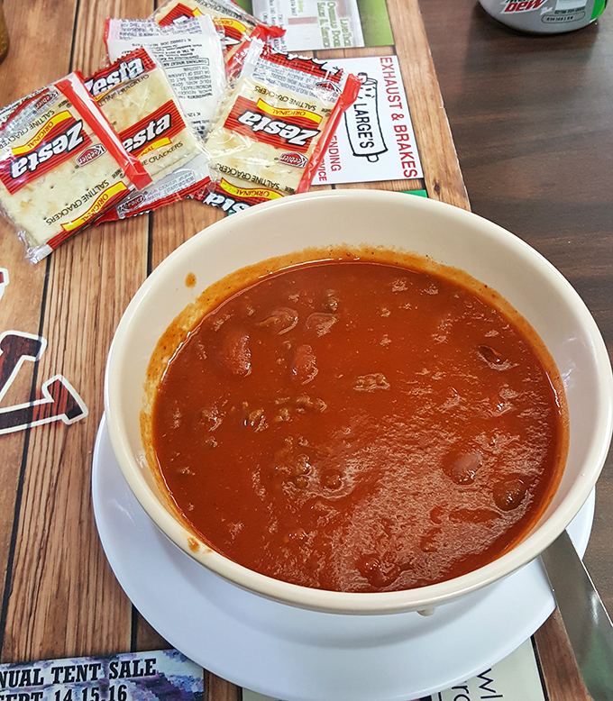 A bowl of chili that doesn't mess around—the kind that warms you from the inside out and makes you forget winter exists.