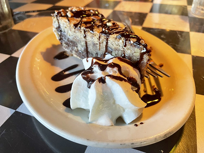 Chocolate Kentucky pie &ndash; because every great meal deserves an even greater ending.