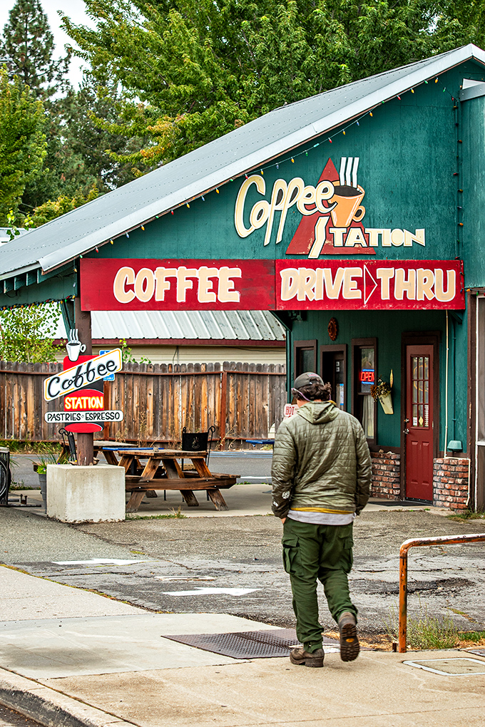 The Coffee Station isn't just a caffeine pit stop&mdash;it's morning salvation in a cup, served with a smile in a building that screams "local character."
