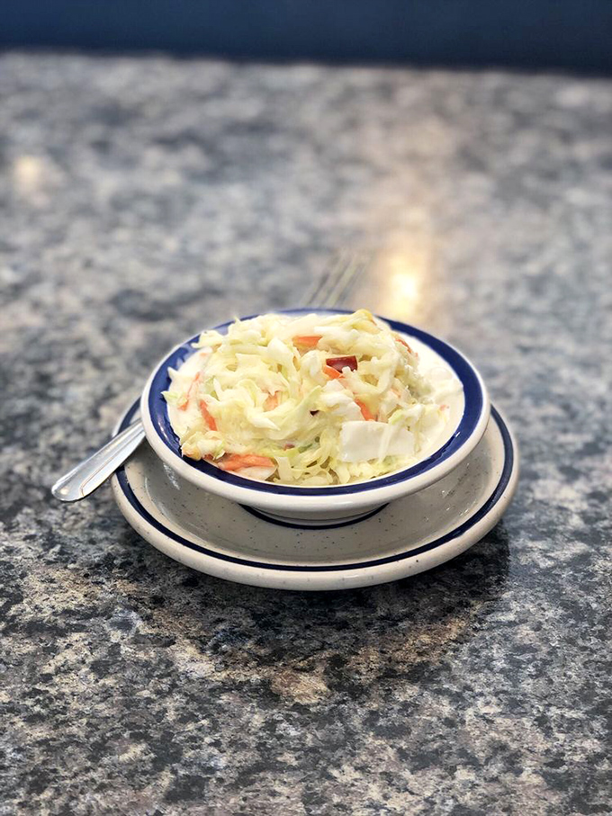 This isn't your cafeteria's sad coleslaw—it's a fresh, crisp reminder that sometimes the simplest side dishes deserve their moment in the spotlight.