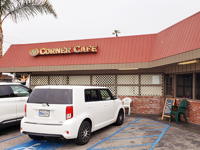 The Corner Cafe represents Ventura's dining philosophy: unpretentious spots where the food satisfies your hunger without the menu triggering financial anxiety.