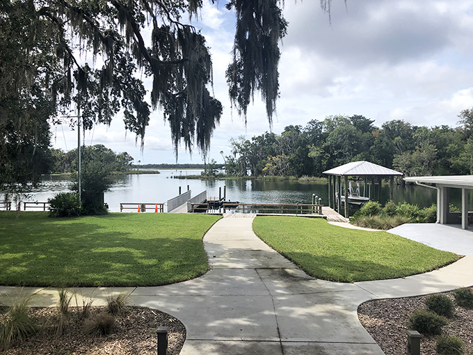 The Wildlife Refuge offers peaceful pathways to water views that cost millions elsewhere in Florida but come free with every Crystal River visit.