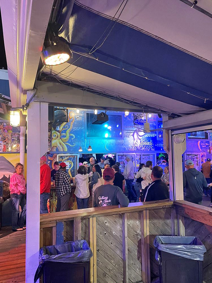The evening crowd at The Starboard creates that perfect buzz&mdash;the human equivalent of a well-mixed cocktail where everyone becomes an ingredient in the night's success.