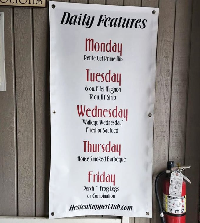 Daily specials that read like a week-long celebration &ndash; "Walleye Wednesday" is the middle-of-the-week vacation your taste buds deserve.