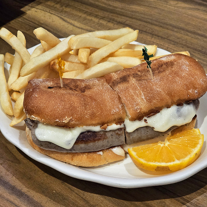 This Danish sausage sandwich isn't just lunch&mdash;it's a handheld masterpiece of melted cheese and savory goodness that makes drive-thru options seem like cruel jokes.