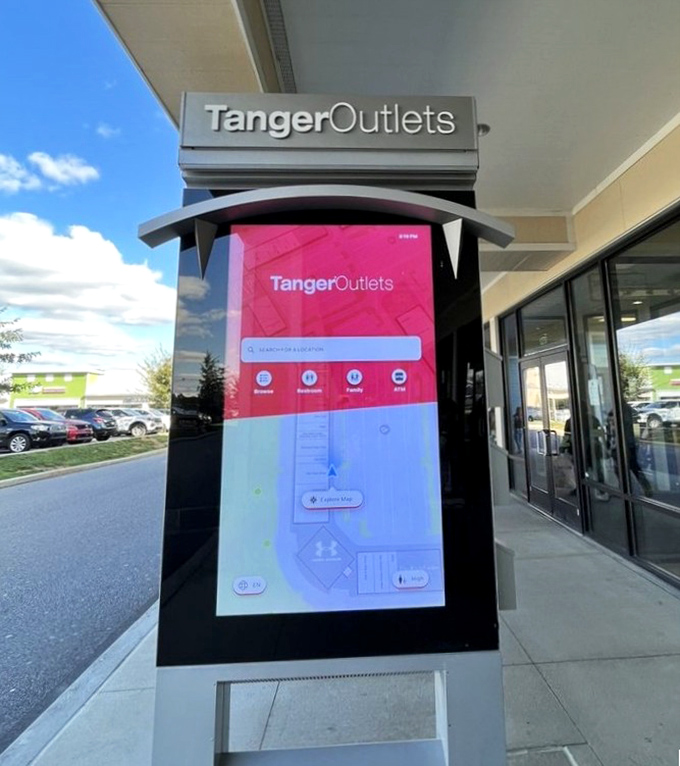 The digital directory: your personal shopping GPS when you're lost in a sea of savings and need to find your next retail destination.