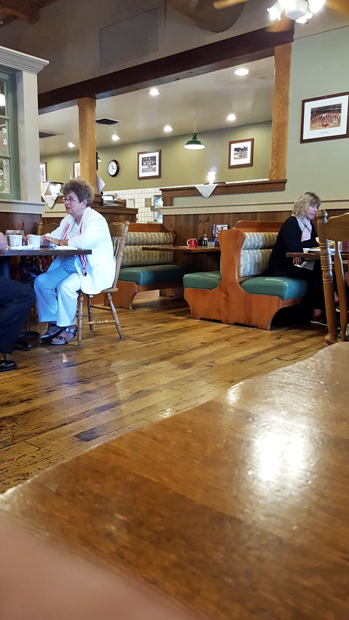 The true measure of a great restaurant: regular customers who've made these booths their second dining room for years.