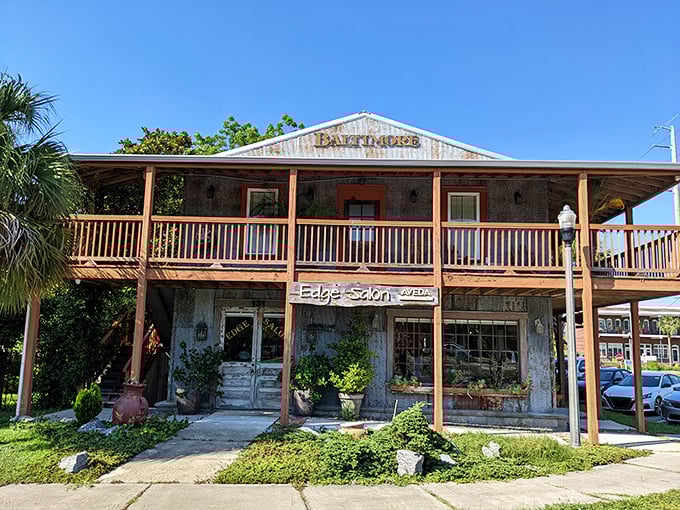 This weathered building with its welcoming porch embodies Apalachicola's authentic charm &ndash; places with character that money simply can't manufacture.
