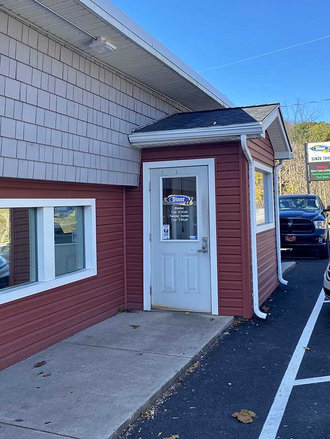 The entrance to happiness is a simple white door. No velvet ropes or fancy doormen&mdash;just honest food waiting on the other side.