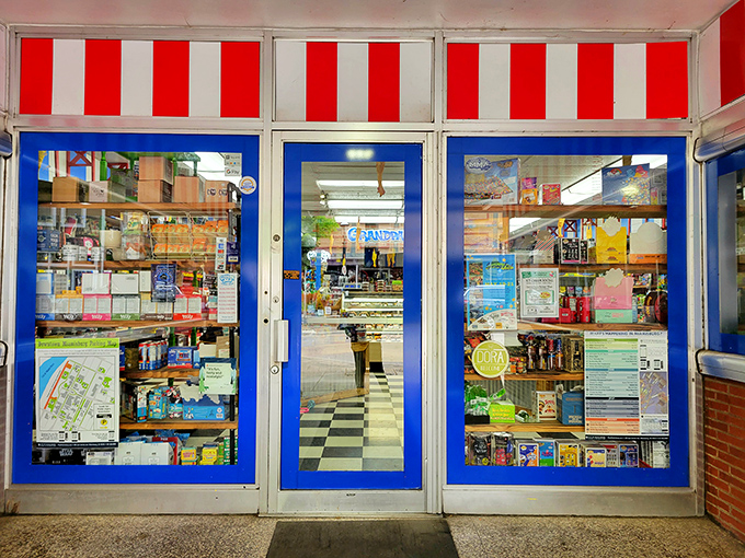 The entrance that's launched a thousand sugar rushes and even more diet-starting promises for Monday.