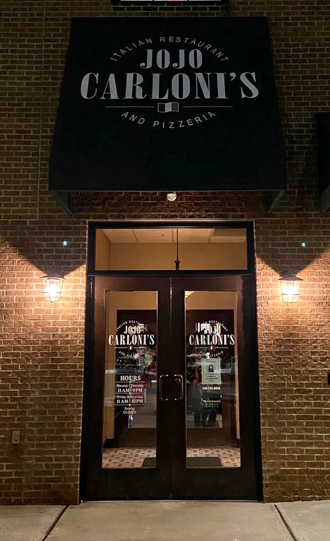 By night, the entrance glows with promise&mdash;like a portal to a world where calories don't count and Monday morning doesn't exist.