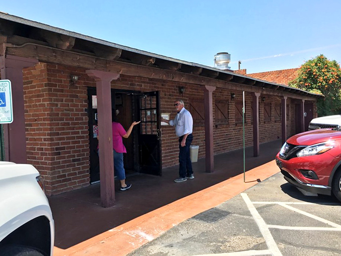 The entrance doesn't need velvet ropes or bouncers &ndash; just a door that's welcomed hungry Tucsonans and travelers for decades of dining satisfaction.